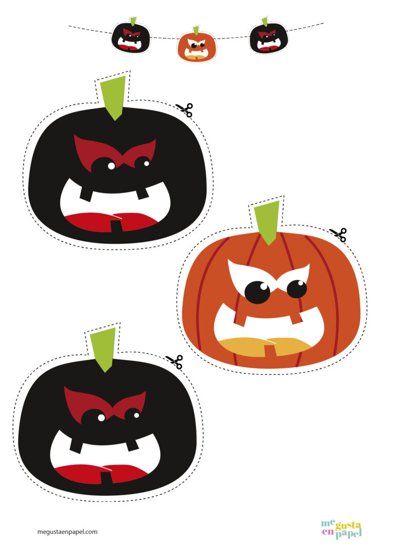 Decoración de Halloween para imprimir